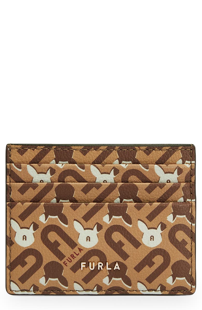 Furla Monogram Credit Card Case | Nordstromrack