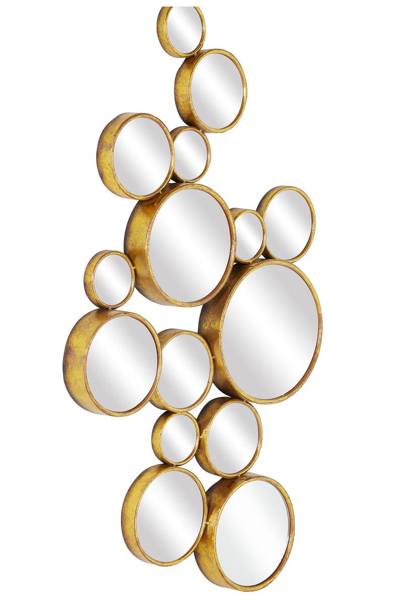 COSMO BY COSMOPOLITAN Gold Metal Bubble Cluster Wall Mirror | Nordstromrack