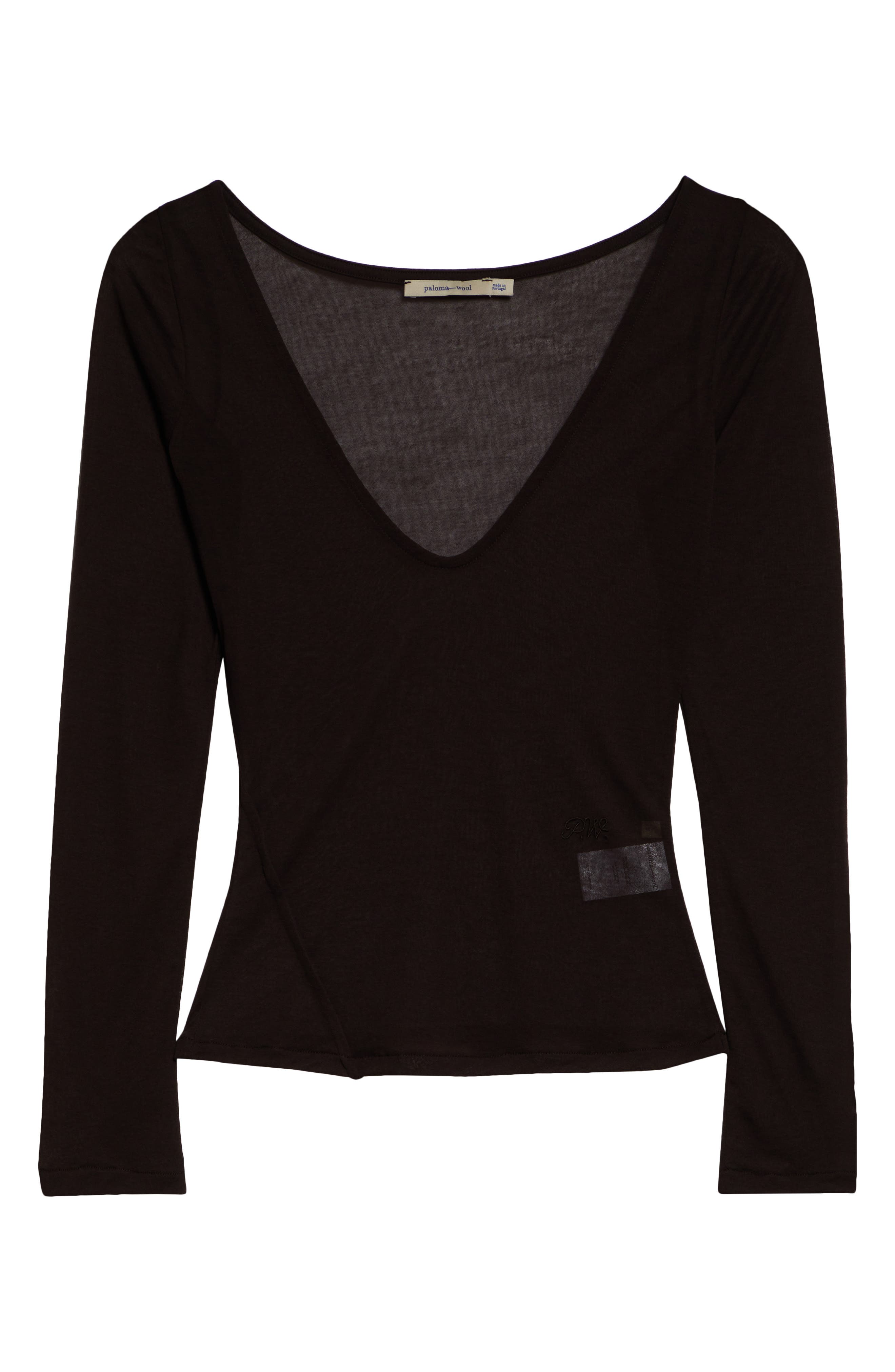 Paloma Wool Alfambra Sheer Long Sleeve Top | Nordstrom