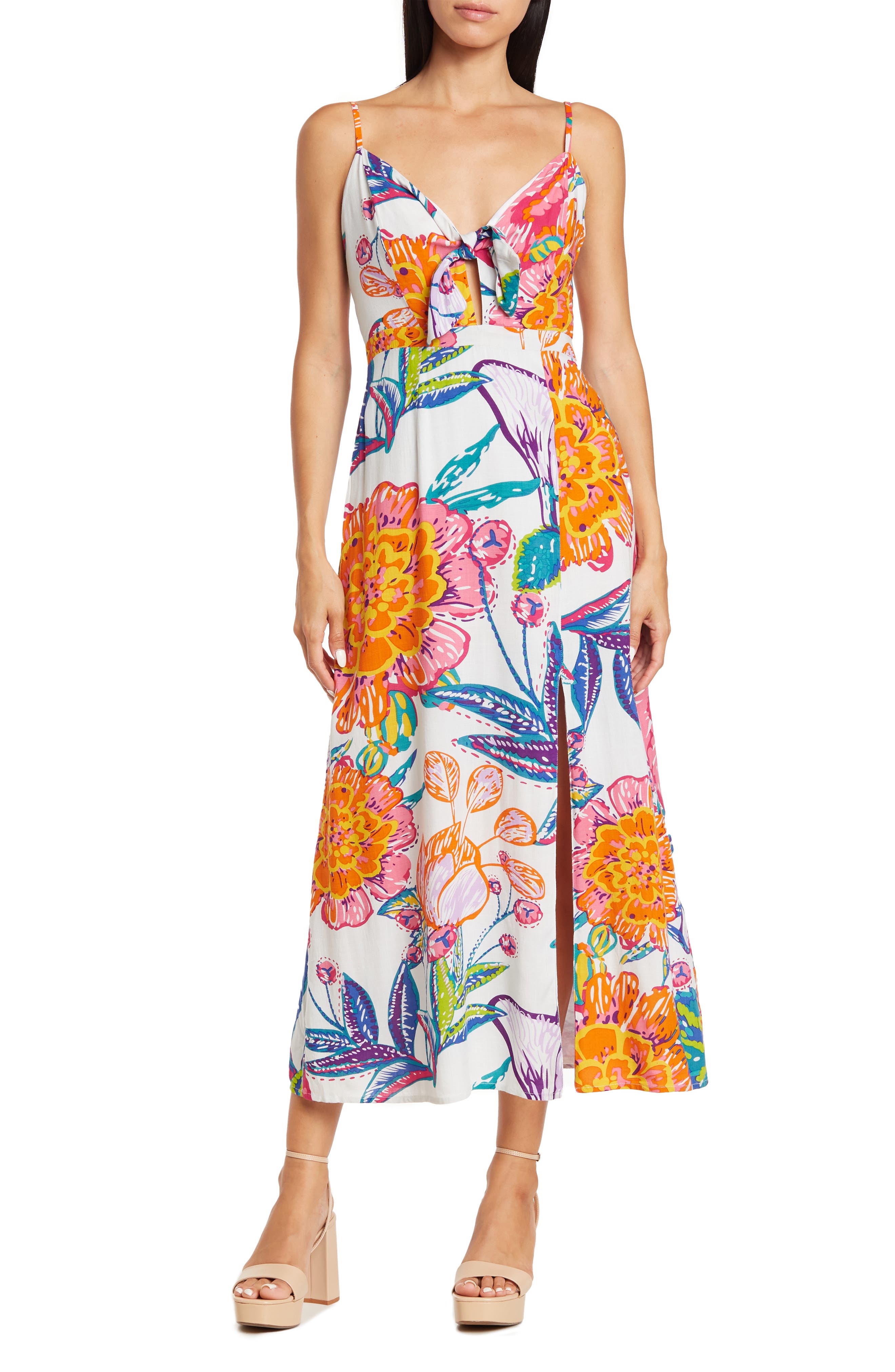 Walter Baker Natasha Patterned Maxi Dress | Nordstromrack