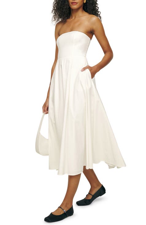 Strapless White Dresses | Nordstrom