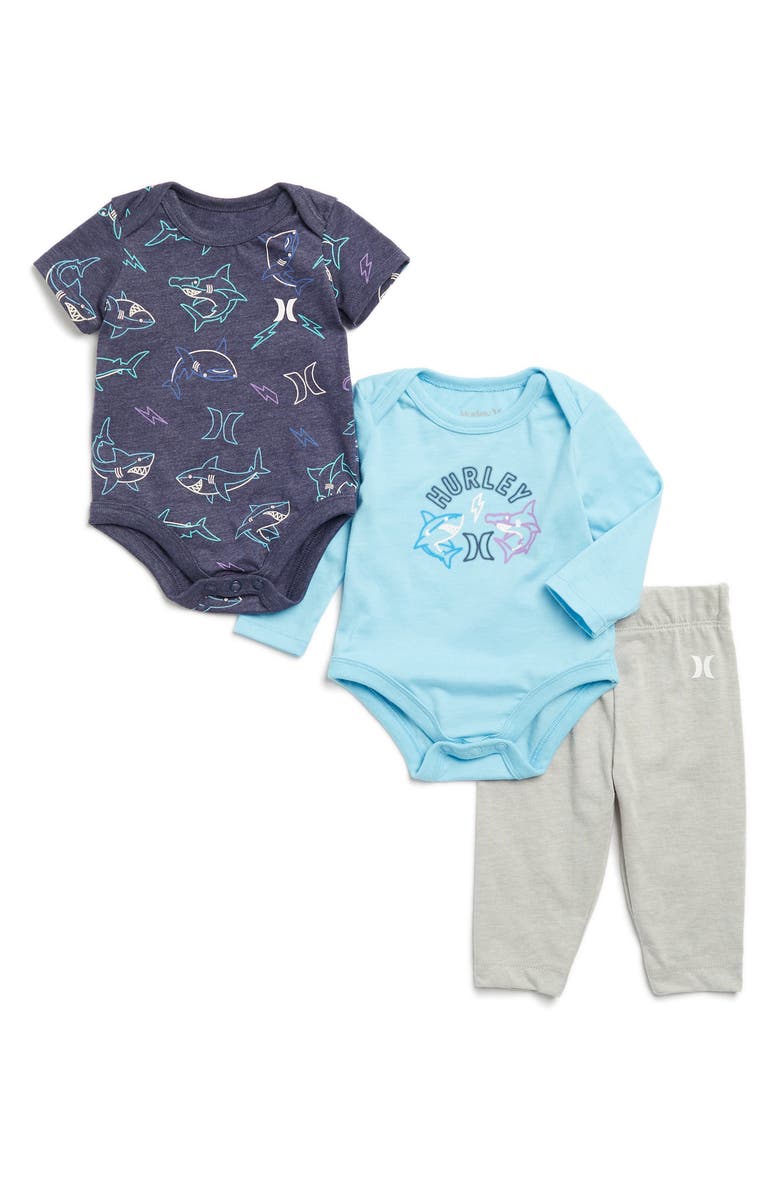 Hurley 3-Piece Bodysuit & Pants Set | Nordstromrack