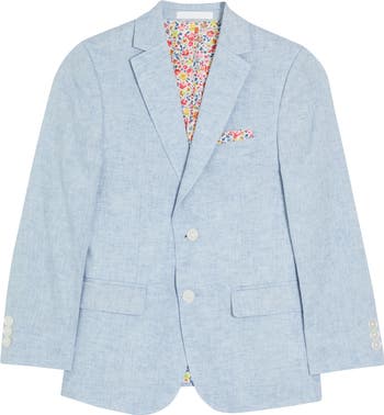 Tallia Kids' Linen & Cotton Blend Sport Coat | Nordstrom