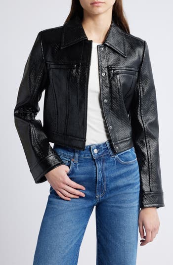 & Other Stories Short Patent Jacket | Nordstromrack