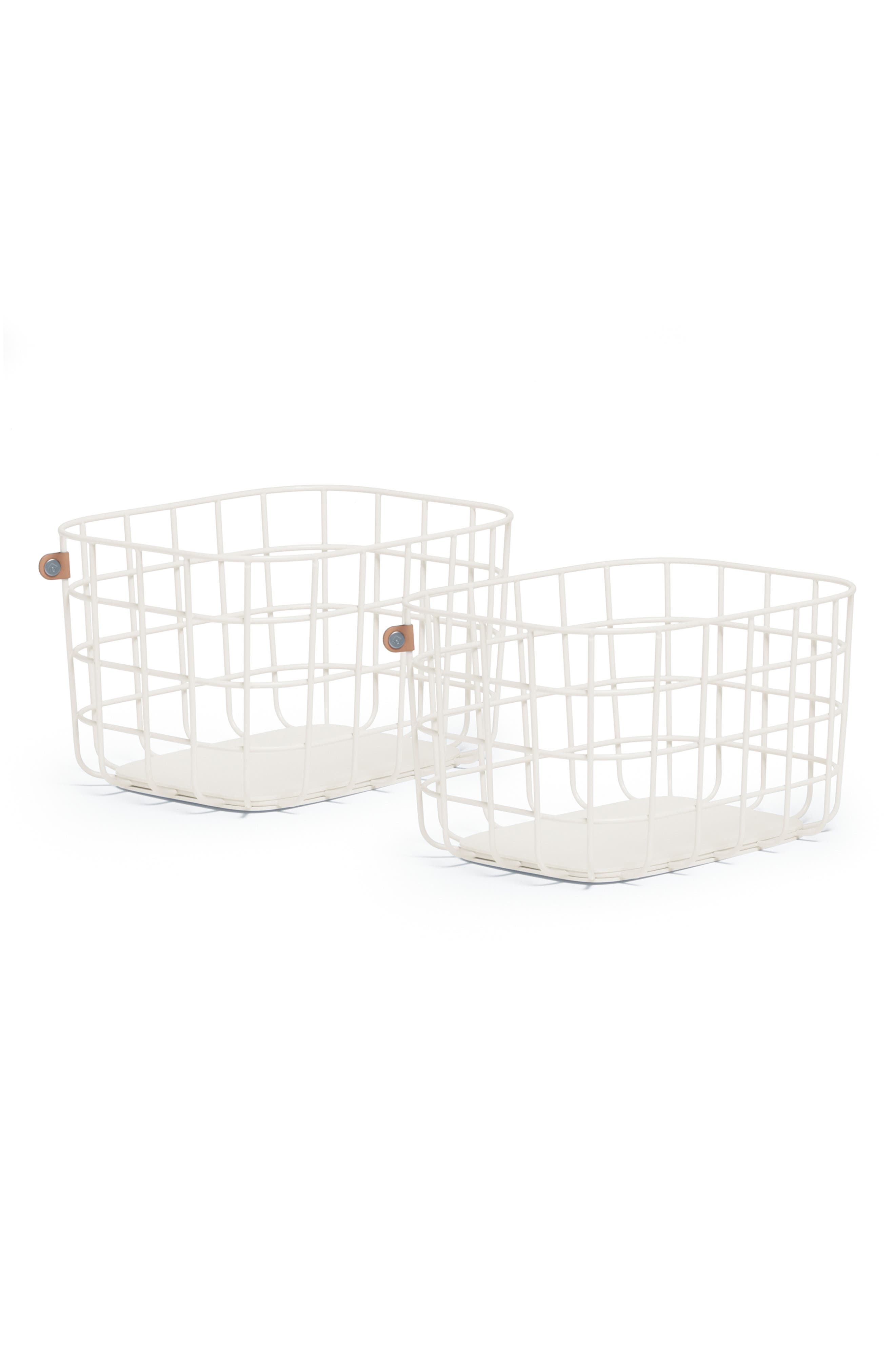 Open Spaces Set of 2 Medium Wire Baskets | Nordstrom
