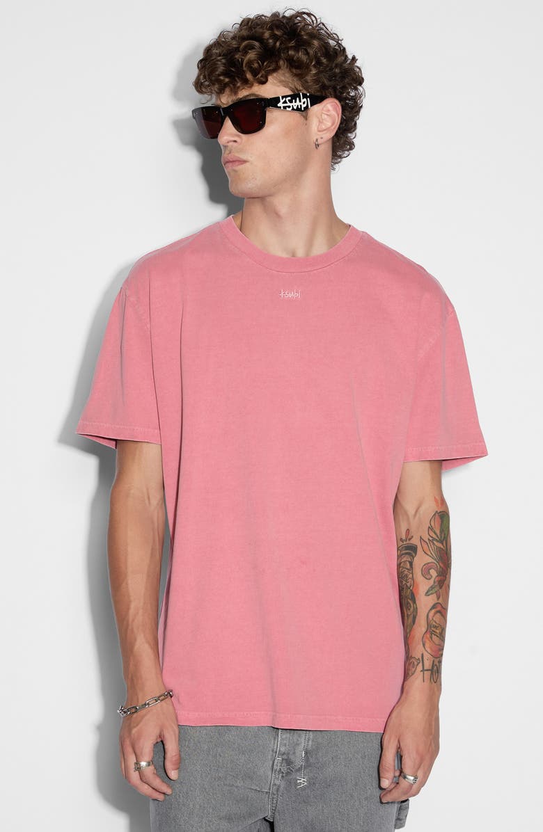 Ksubi 1999 Biggie Bleached Red Cotton T-Shirt | Nordstromrack