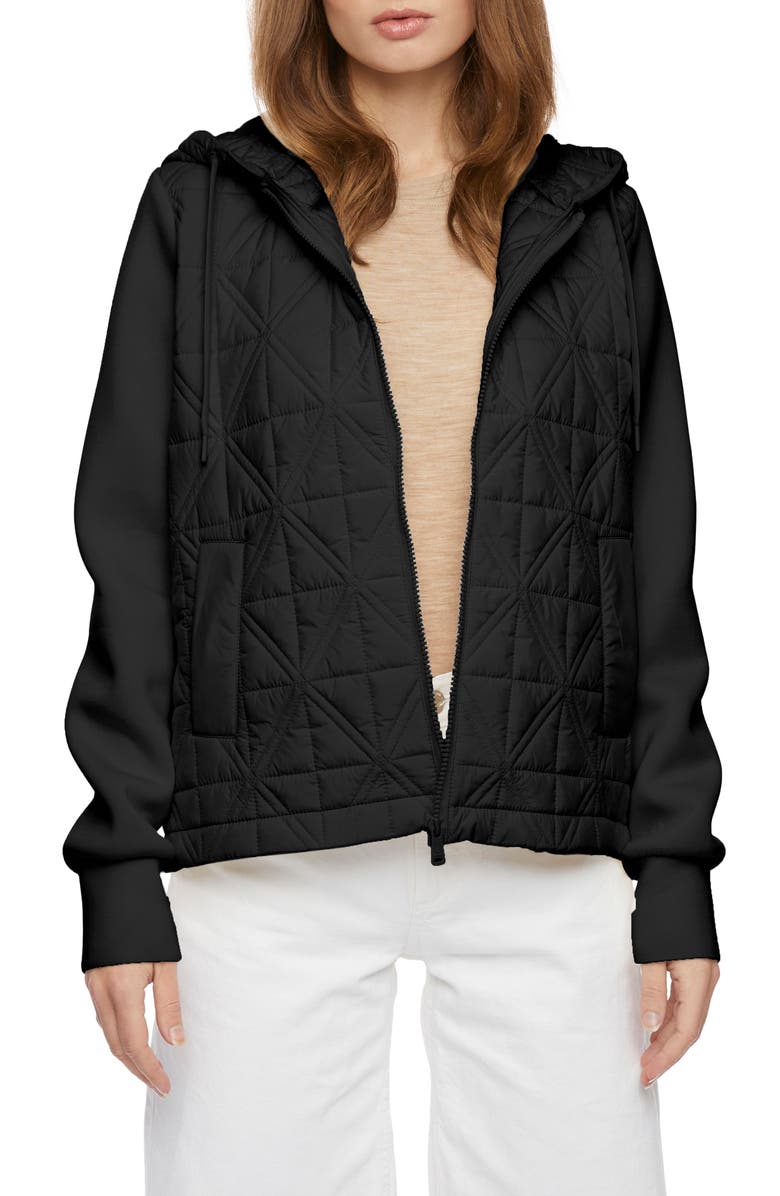 Bernardo Mixed Media Quilted Jacket | Nordstromrack