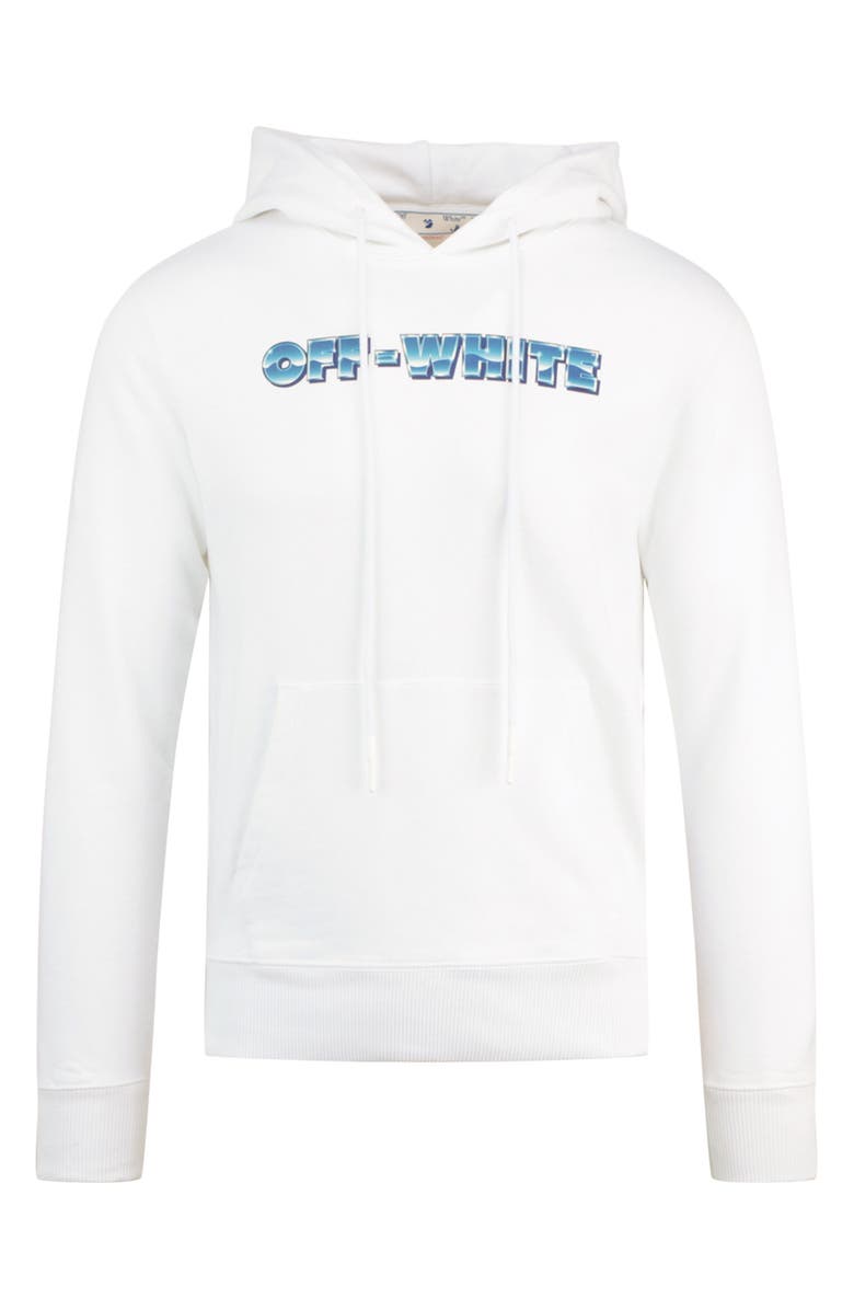 Off-White Arrow Slim Logo Cotton Graphic Hoodie | Nordstromrack