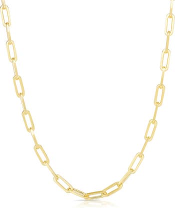 SPHERA MILANO 14K Gold Vermeil Chain Necklace | Nordstromrack