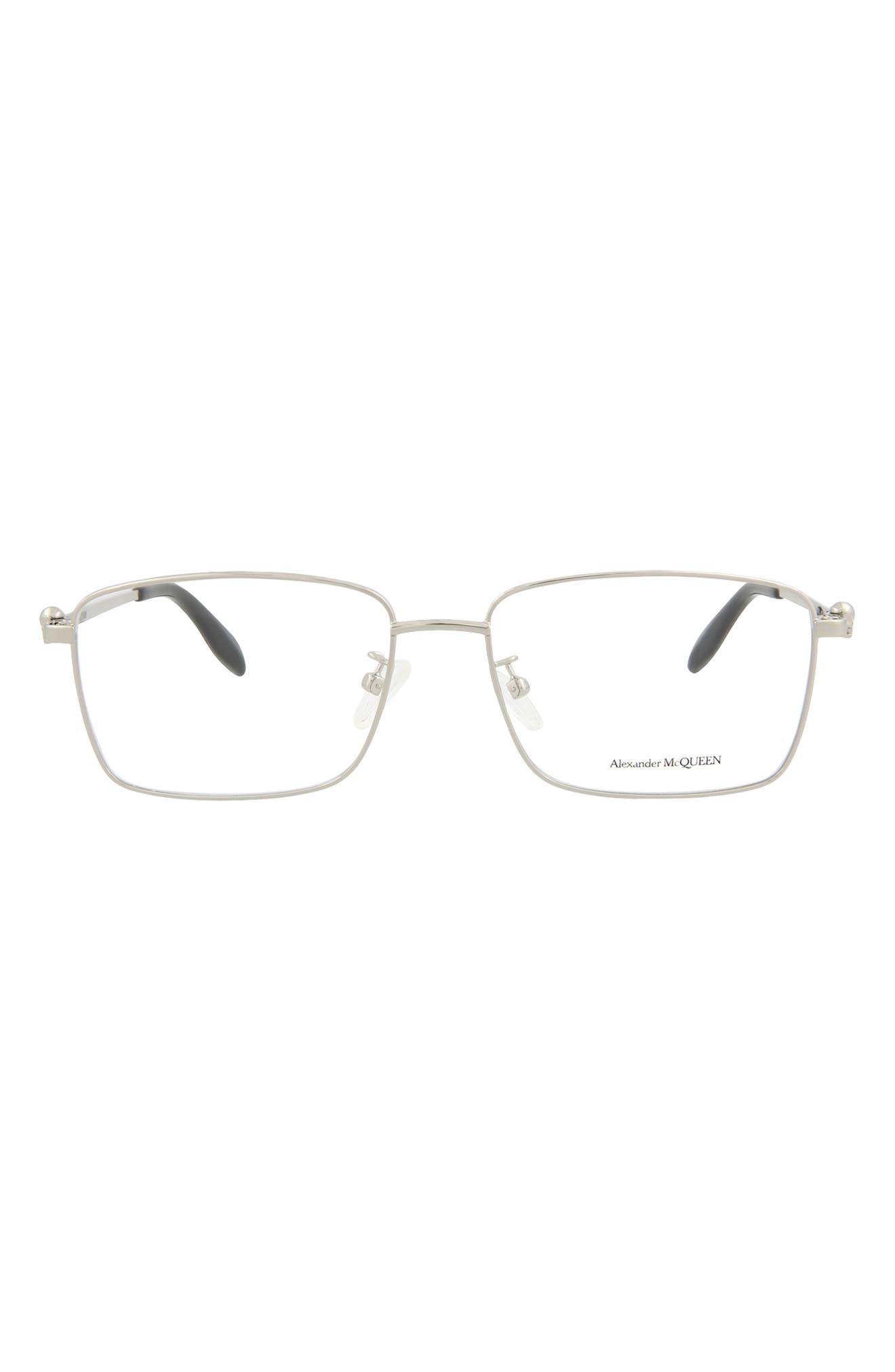 McQueen Core 56mm Square Optical Glasses | Nordstromrack