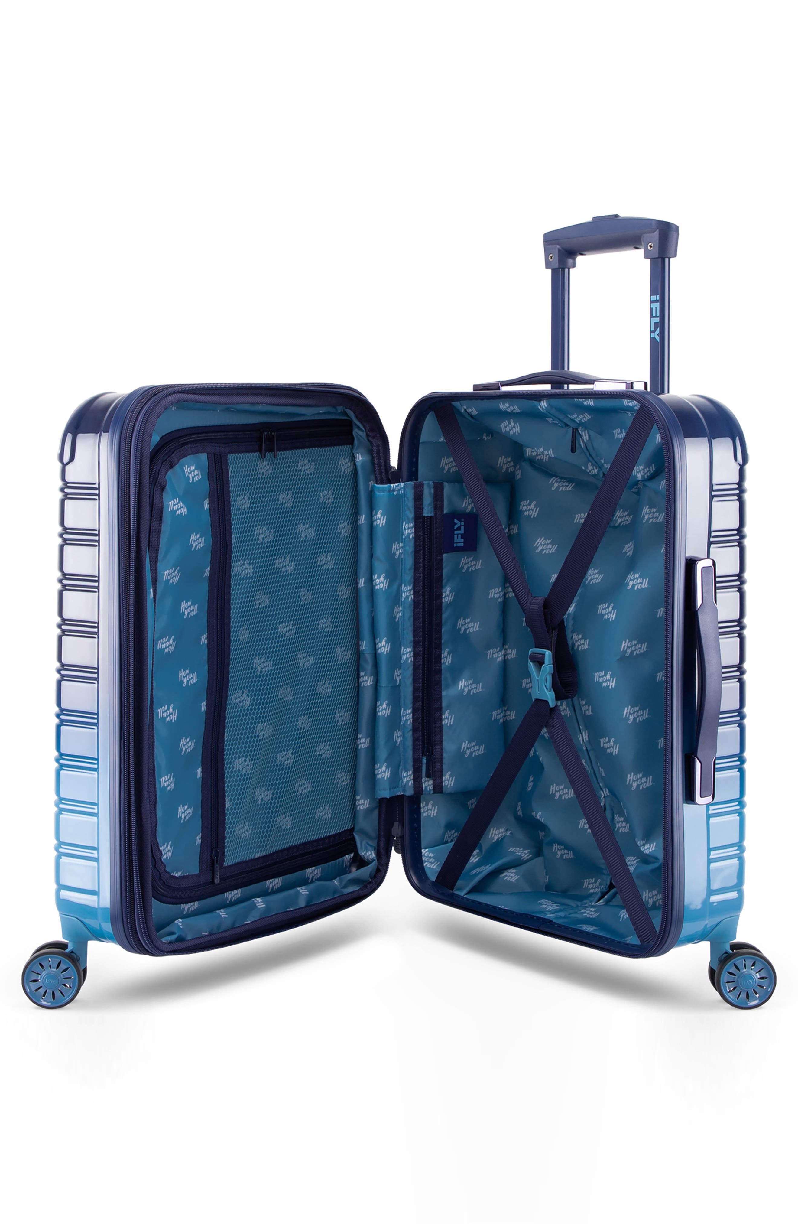 IFLY Fibertech 20" Gradient Expandable Wheeled Carry-On Bag | Nordstromrack