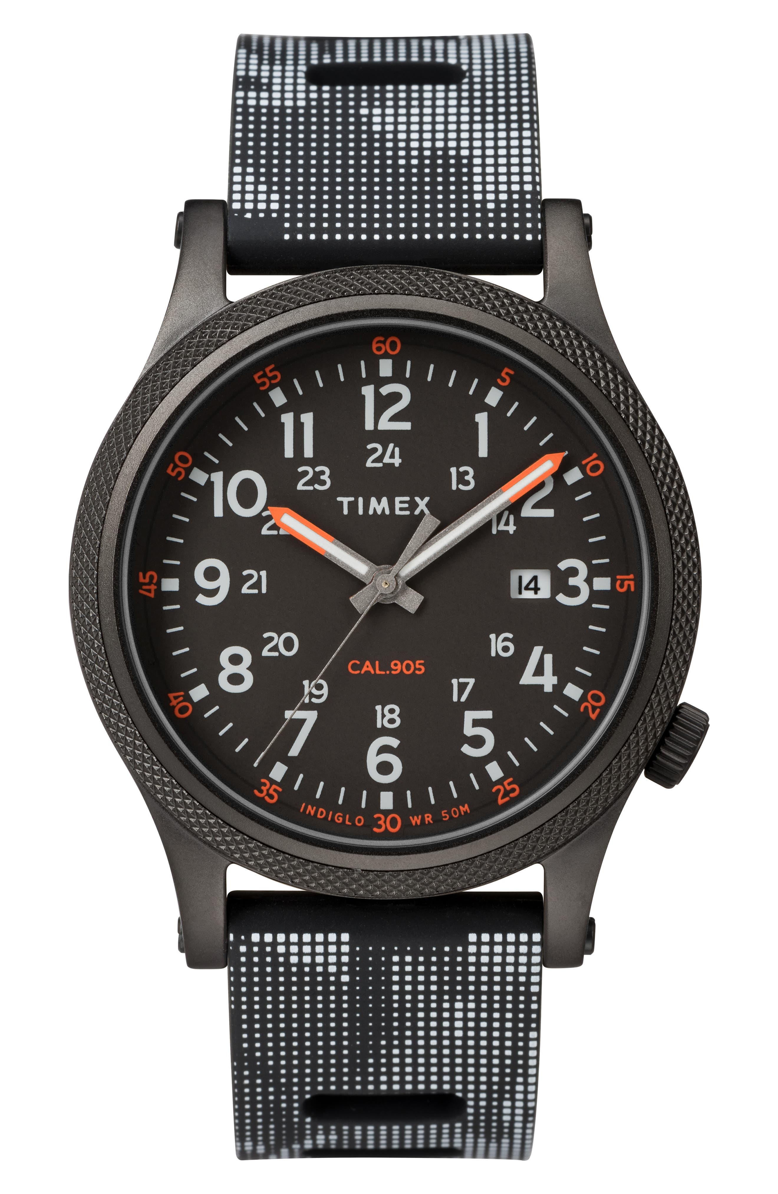 Timex® Allied Silicone Strap Watch, 40mm | Nordstrom
