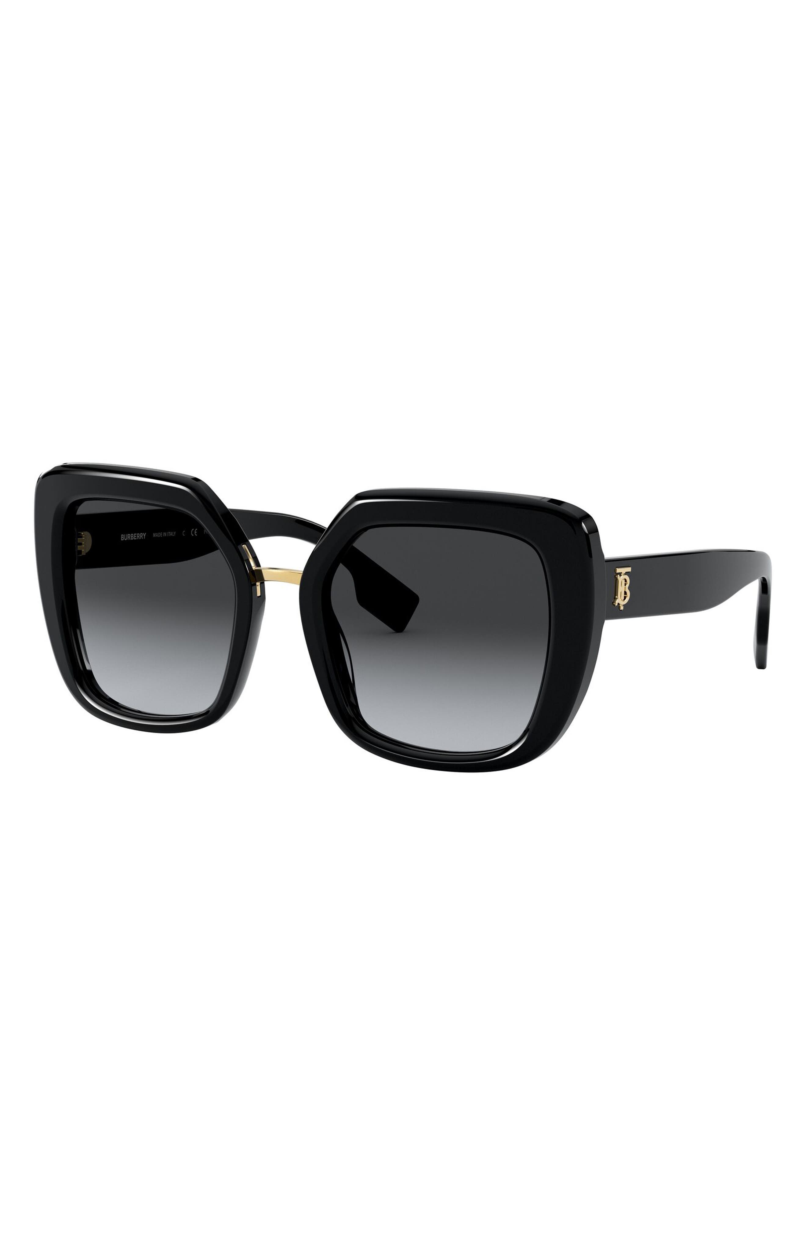 53mm Polarized Gradient Square Sunglasses | Nordstromrack