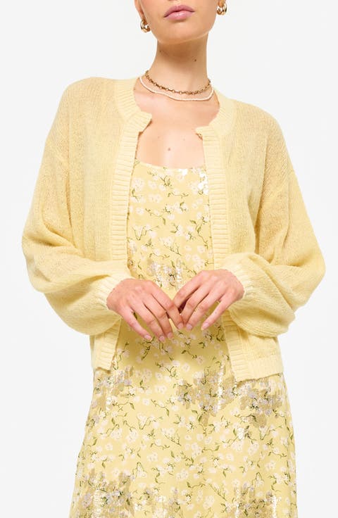 Women's Yellow Cardigan Sweaters | Nordstrom