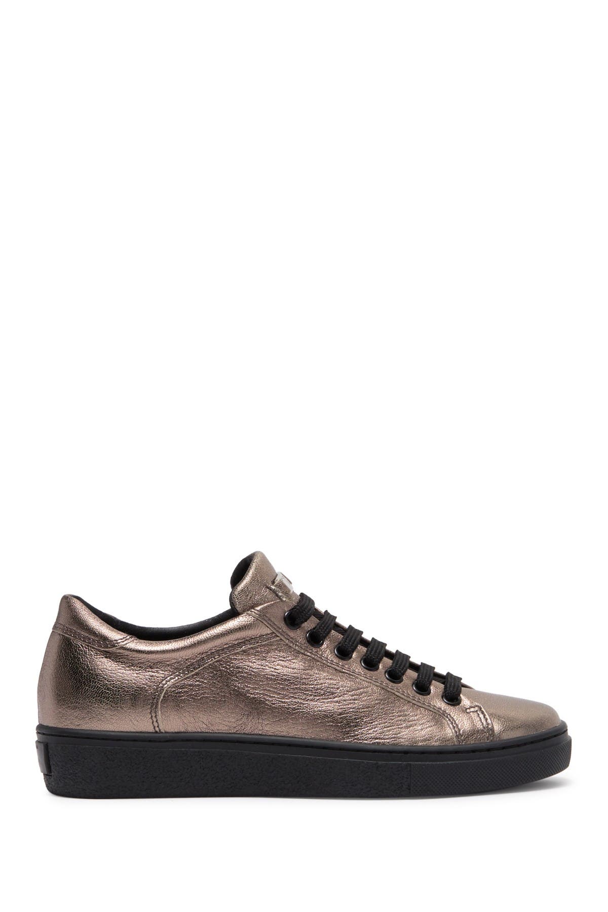 TOSCA BLU Cervinia Metallic Leather Sneaker | Nordstromrack