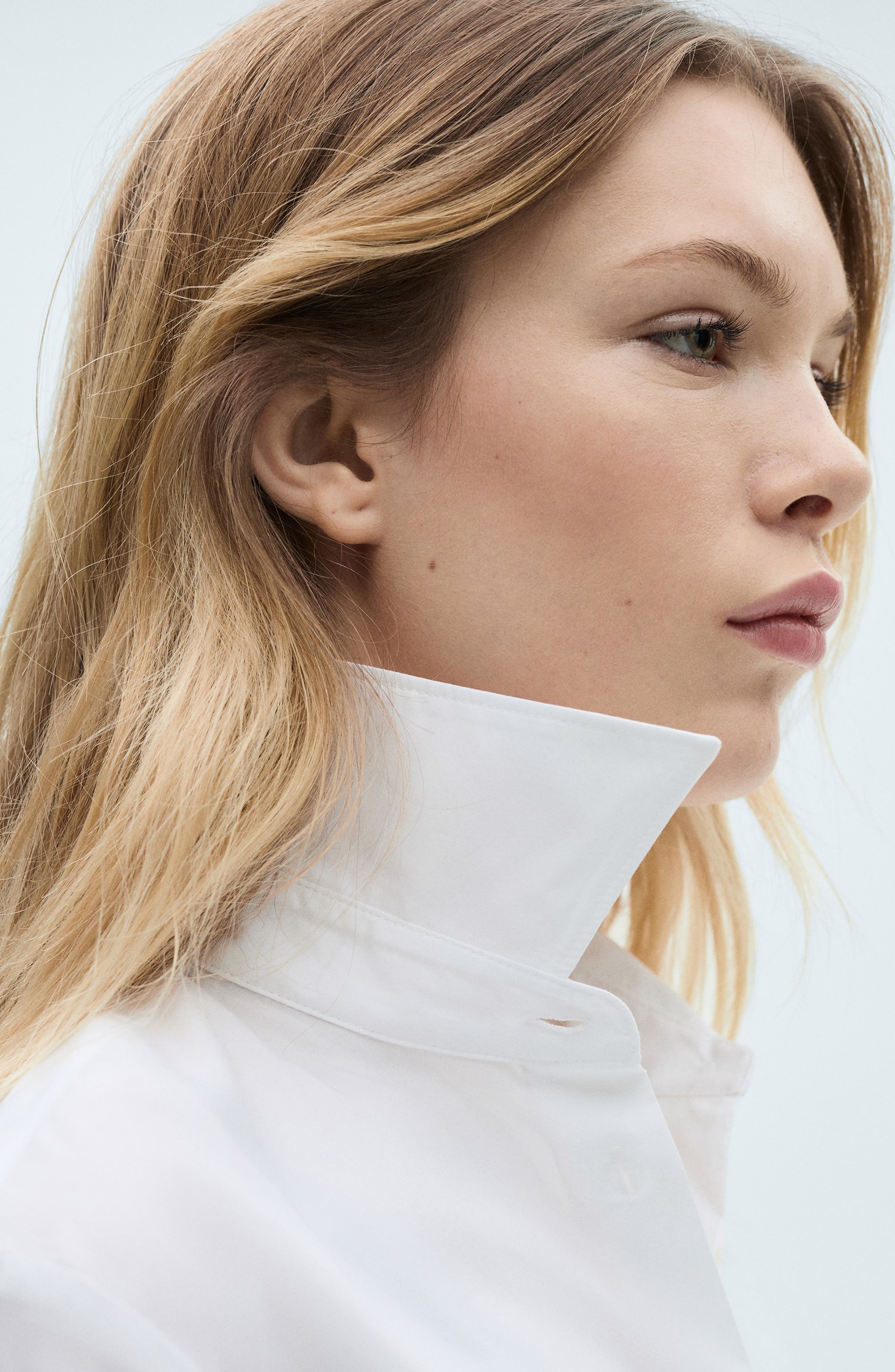MANGO Cotton Blend Shirt | Nordstromrack