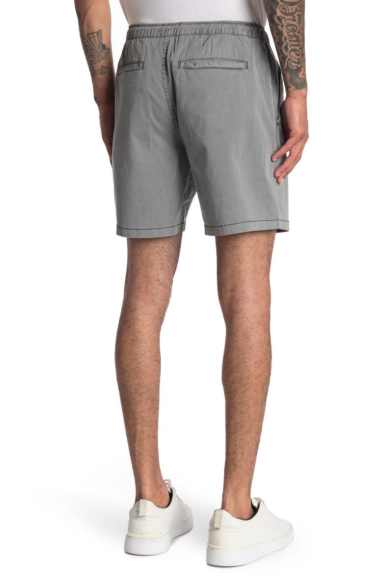 PLUGG Beach Garment Dyed Pull On Shorts | Nordstromrack