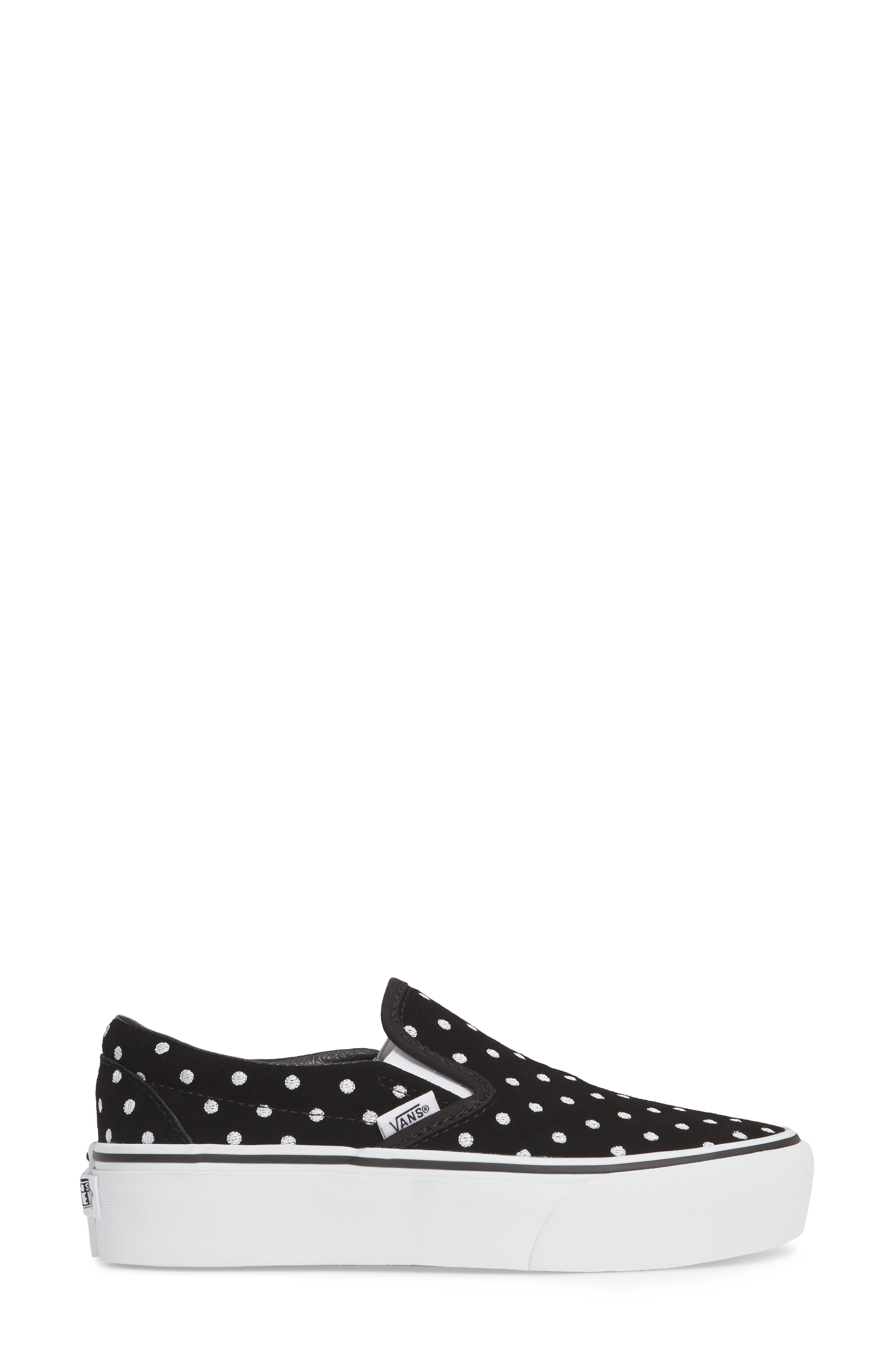 Vans Classic Slip-On Suede Platform Sneaker (Women) | Nordstrom