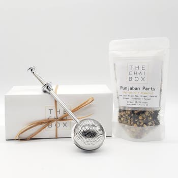 The Chai Box Punjaban Party Tea & Steeper Gift Set | Nordstrom