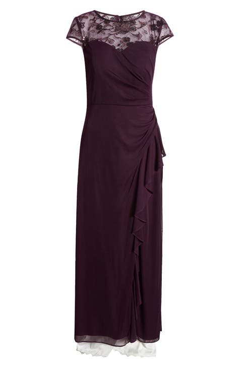 Purple Mother of the Bride or Groom Dresses