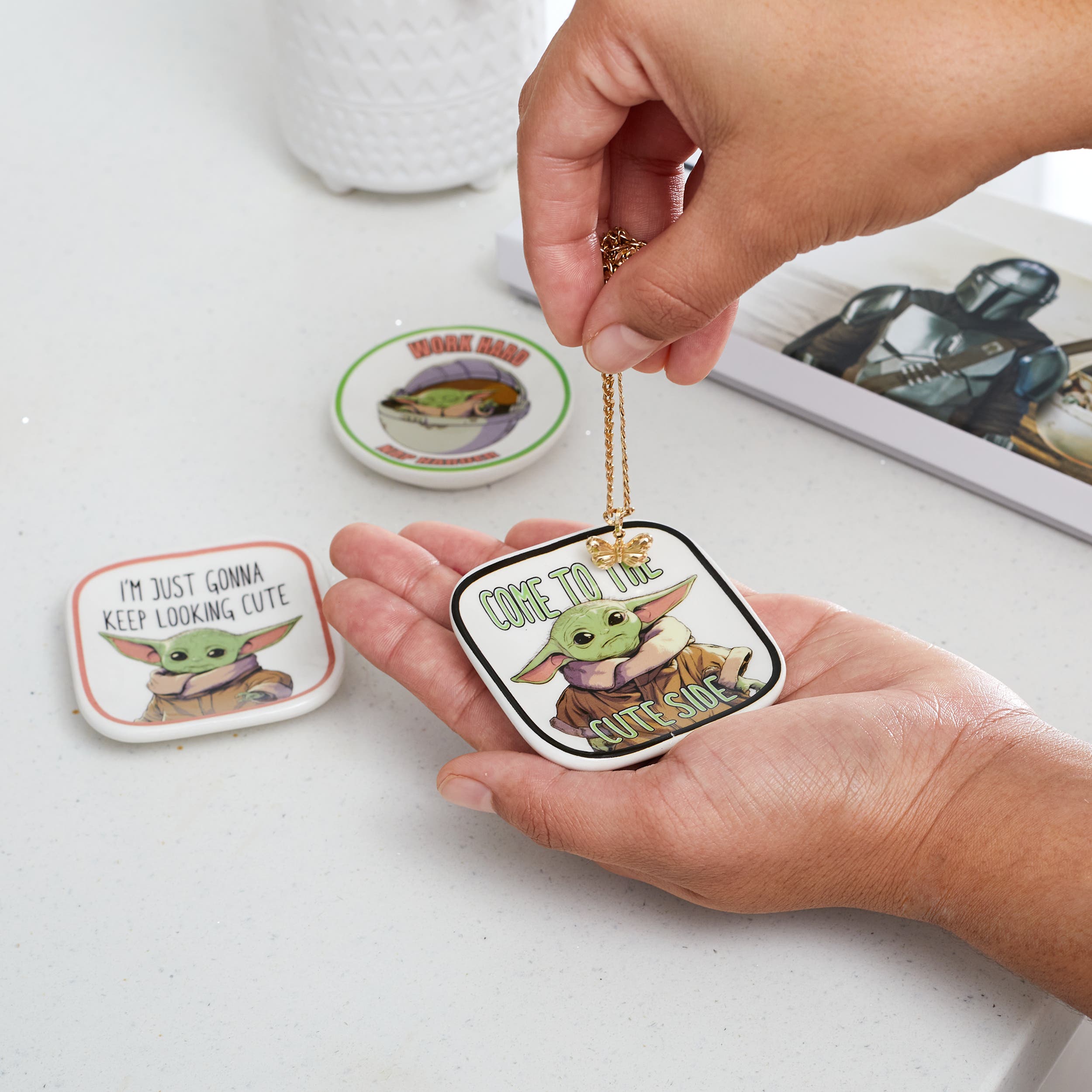 Star Wars The Child Grogu Mini Trinket Tray Gift Set, 3 Piece | Nordstrom