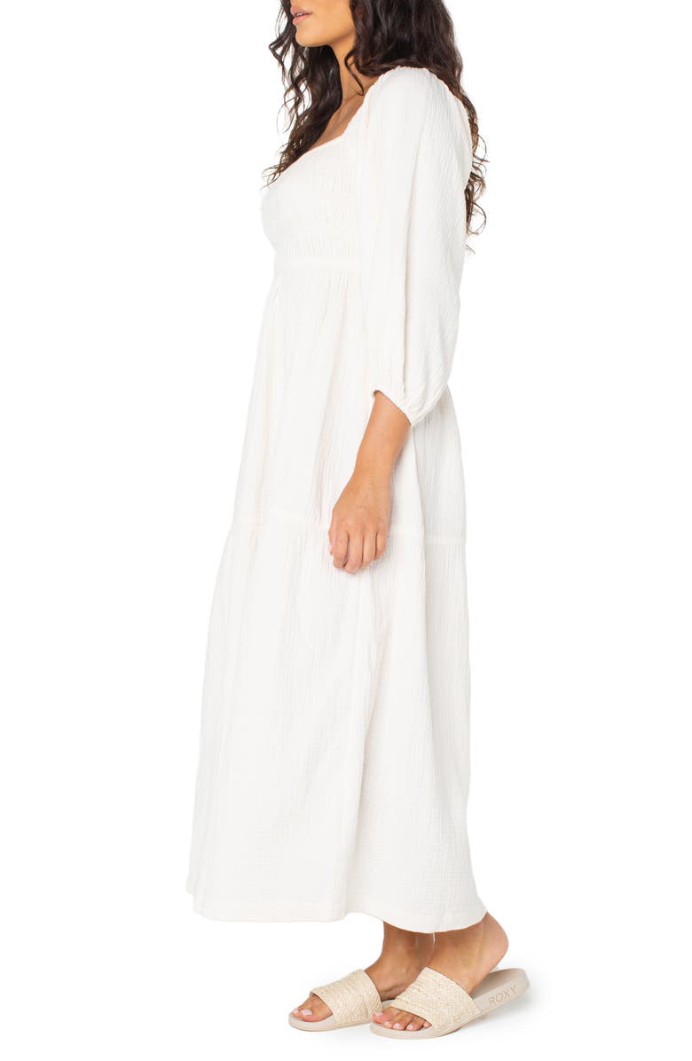 Roxy Sorrento Sands Smocked Cotton Dress | Nordstromrack