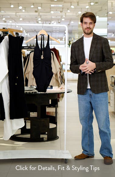 BLEU by Rod Beattie Ring Me Up Halter One-Piece Swimsuit | Nordstromrack