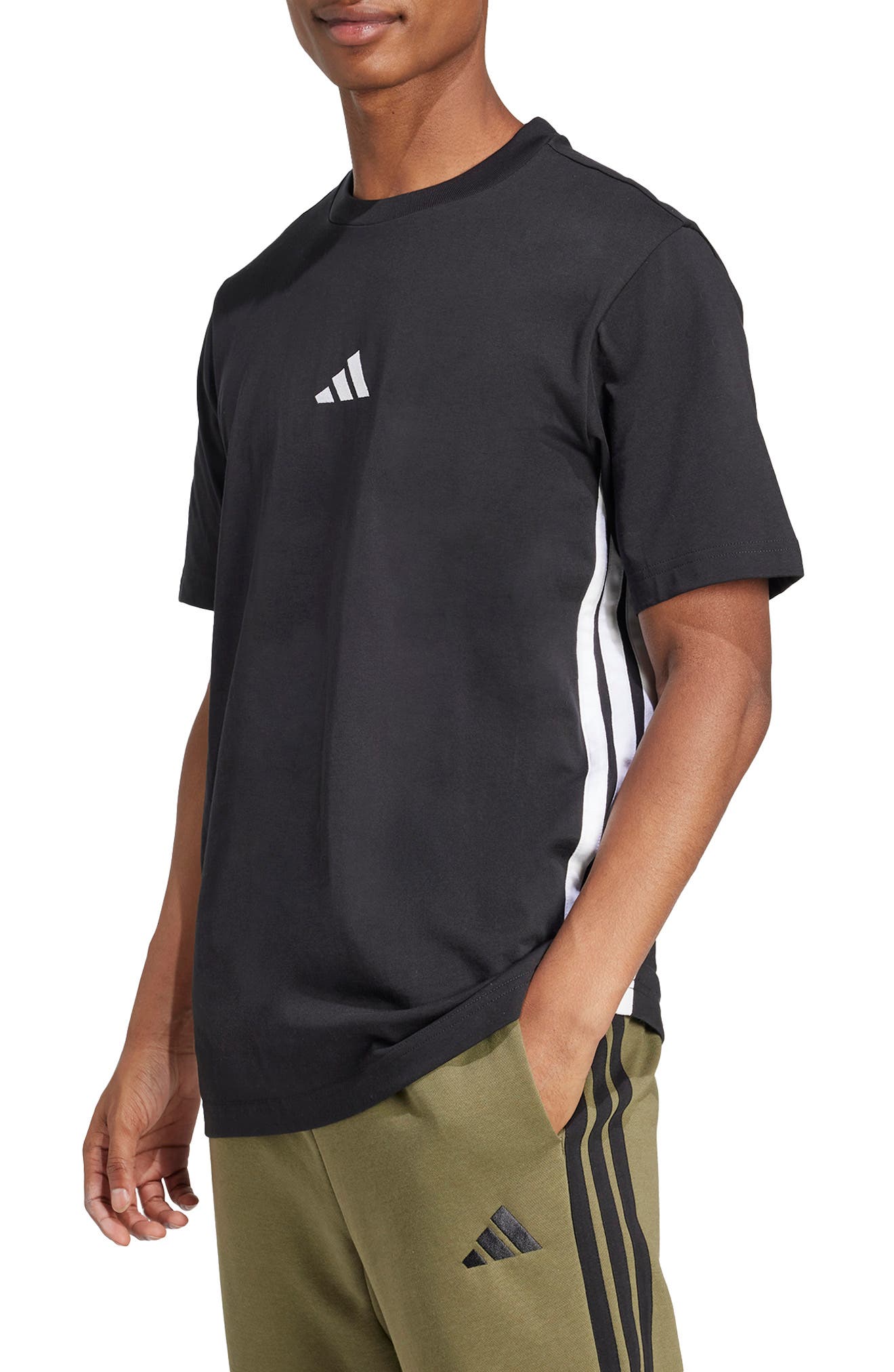 adidas 3-Stripes Cotton T-Shirt | Nordstromrack