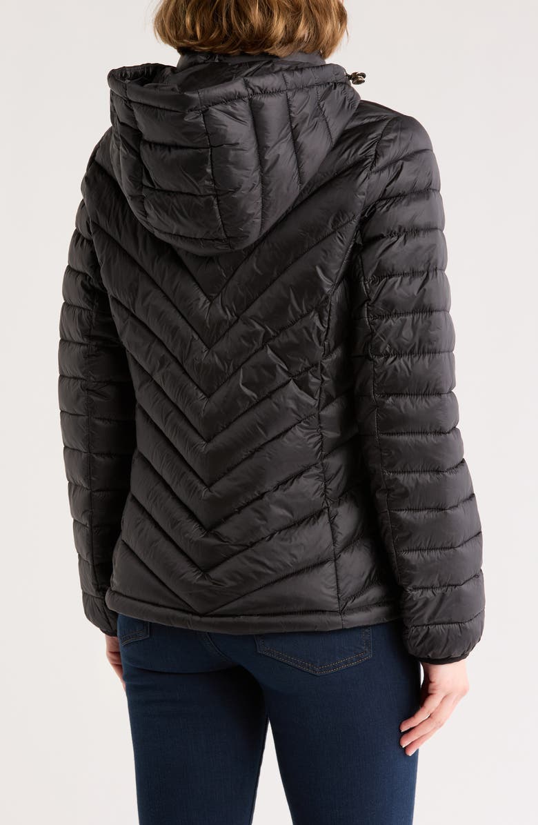 Michael Kors Hooded Chevron Quilted Jacket | Nordstromrack