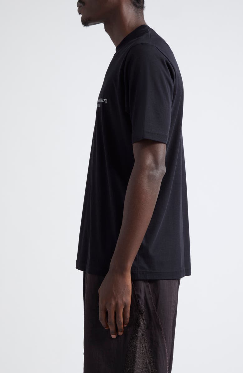 SONG FOR THE MUTE Logo Cotton Slim T-Shirt | Nordstromrack