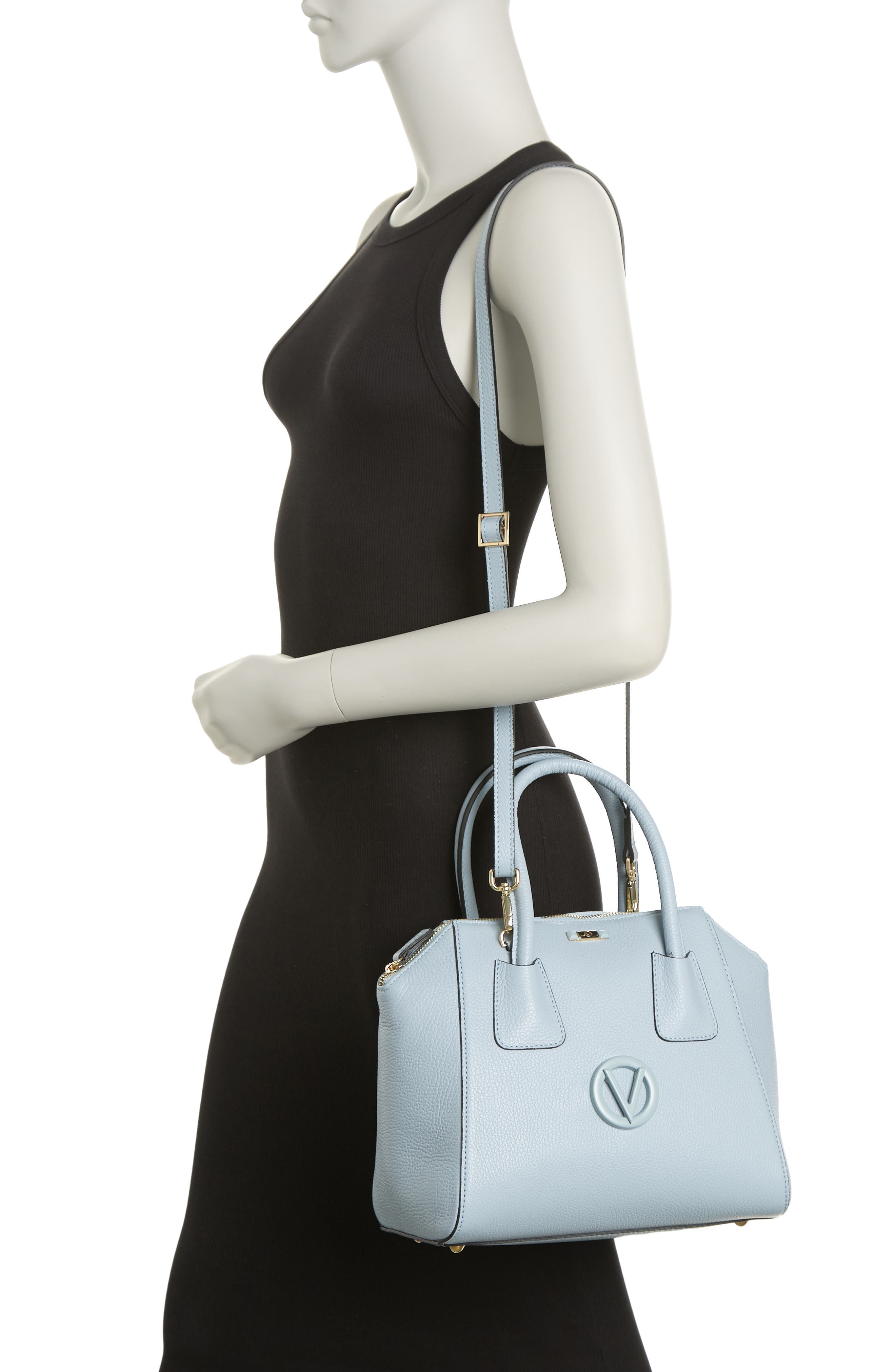 VALENTINO BY MARIO VALENTINO Minimi Leather Satchel | Nordstromrack