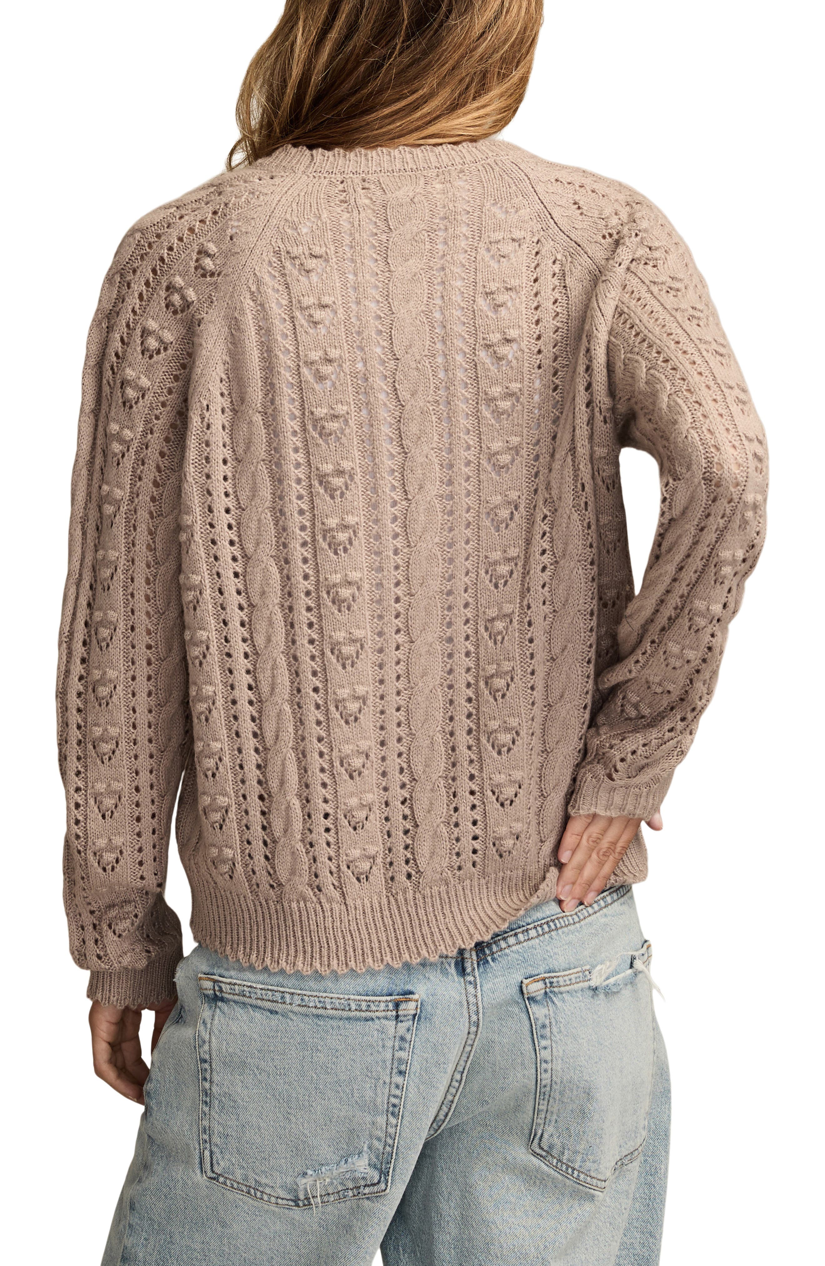 Lucky Brand Pointelle Sweater | Nordstromrack