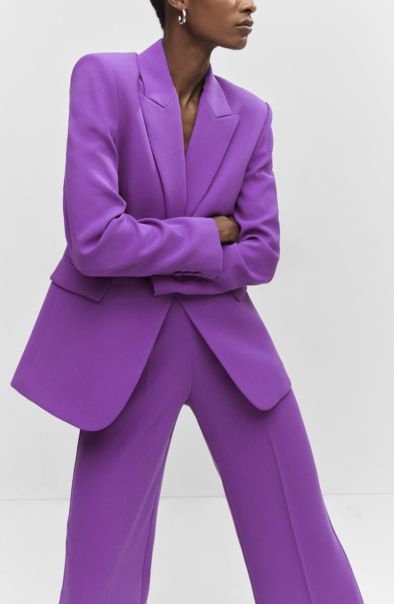 MANGO Single Breasted Suit Blazer | Nordstrom