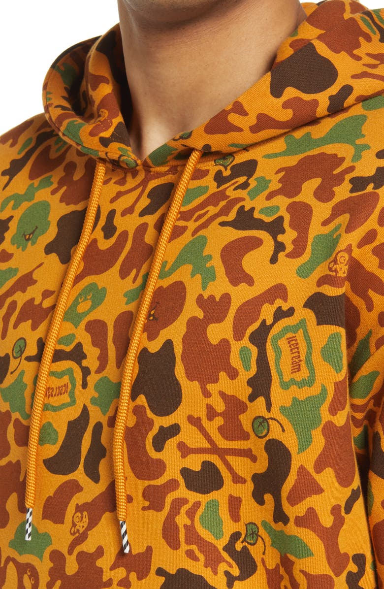 ICECREAM Men's Camo Print Work Hoodie | Nordstromrack