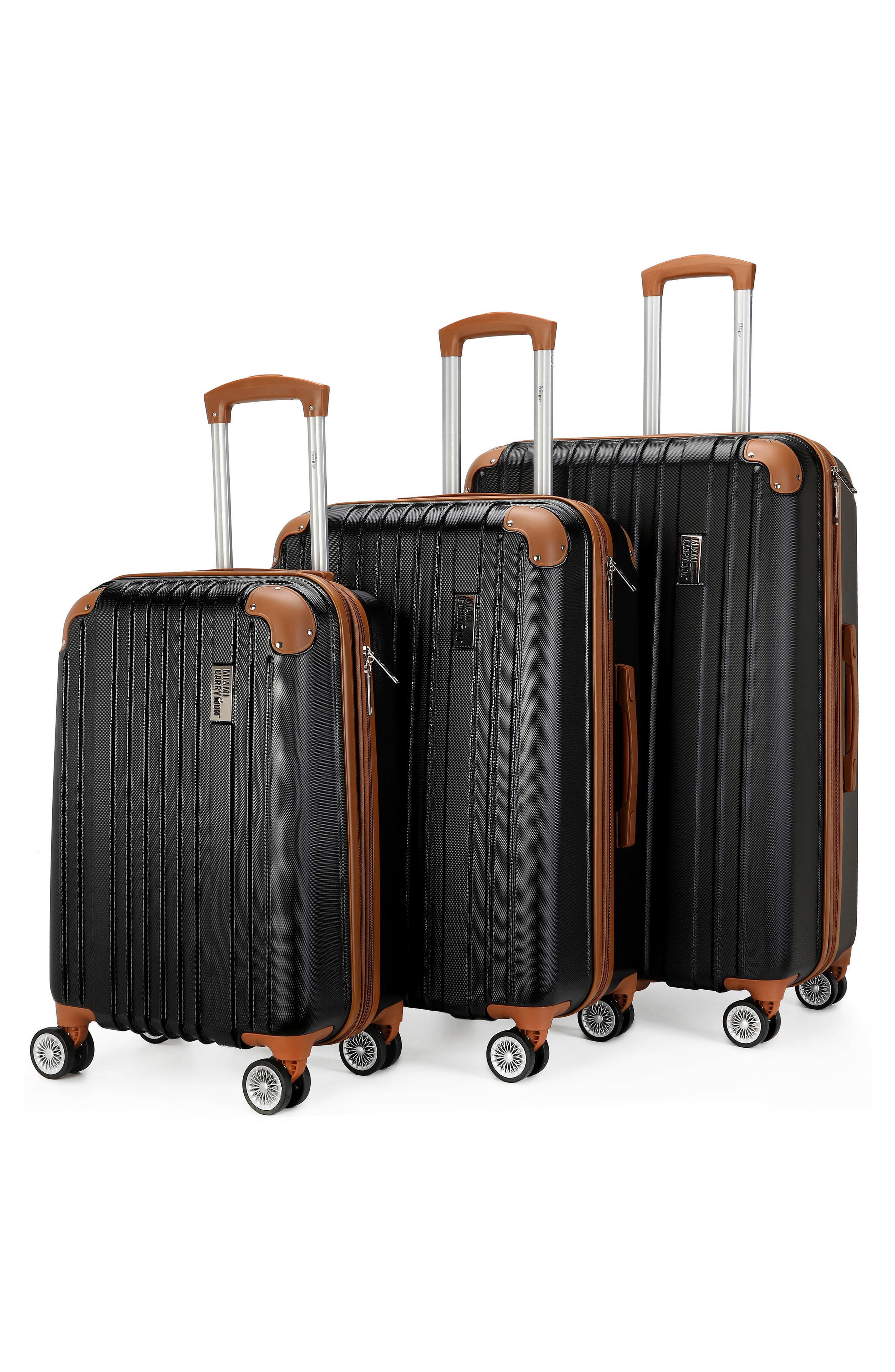 Miami Carry On Collins 3-Piece Hardside Spinner Luggage Set | Nordstromrack