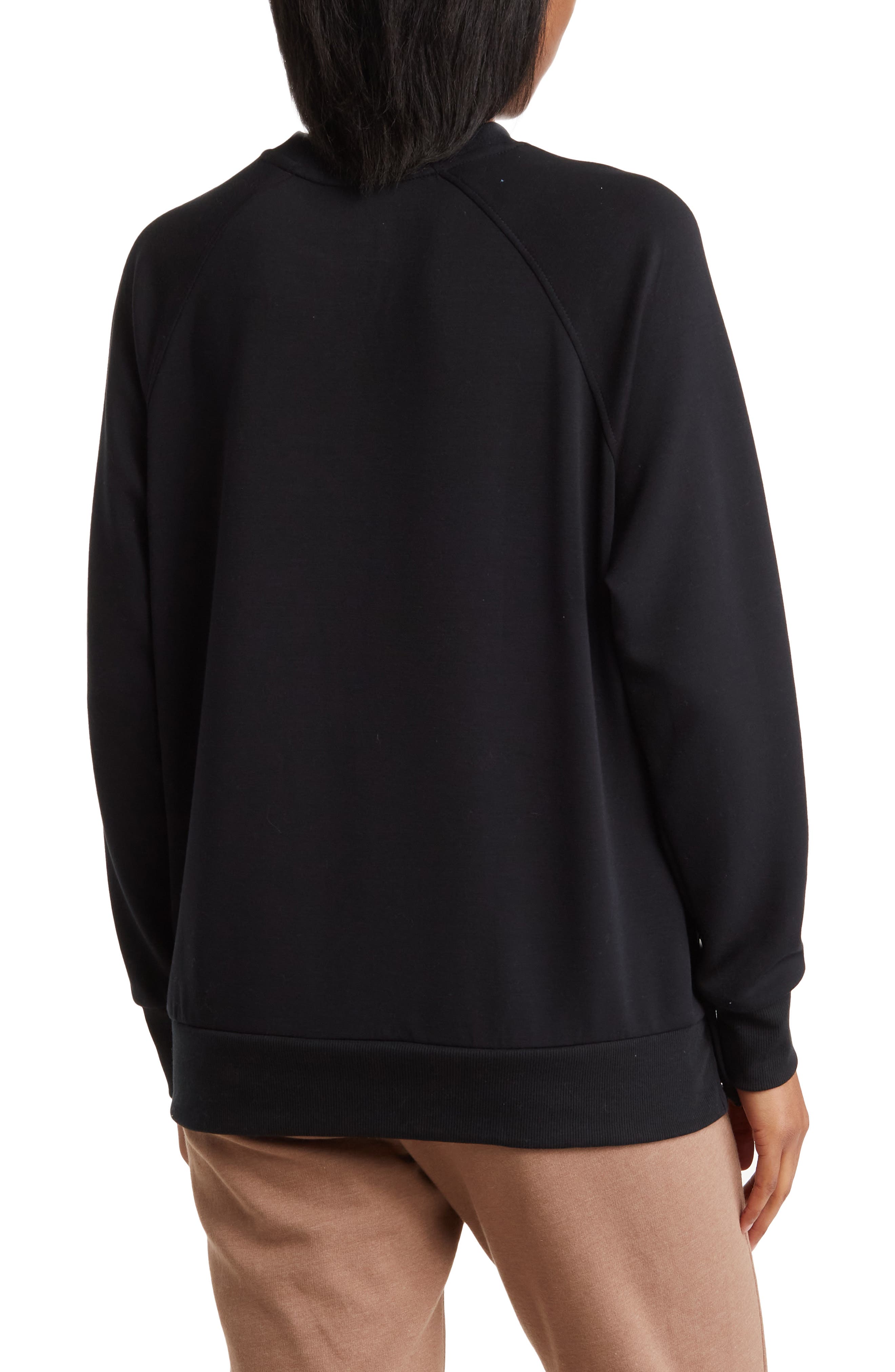 90 DEGREE BY REFLEX SoftLite Scuba Sophie Sweatshirt | Nordstromrack