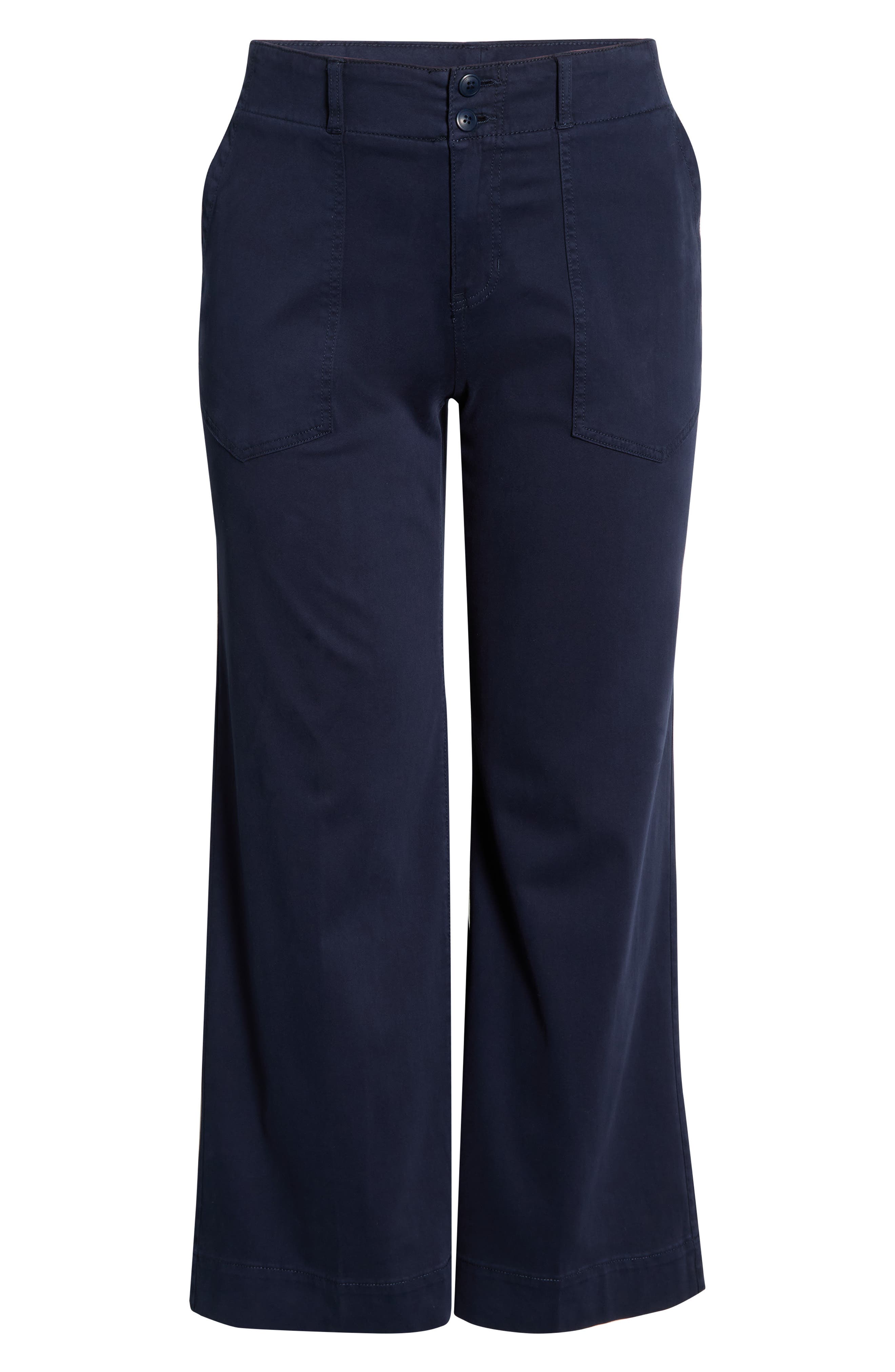 Liverpool Patch Pocket Wide Leg Utility Pants | Nordstrom