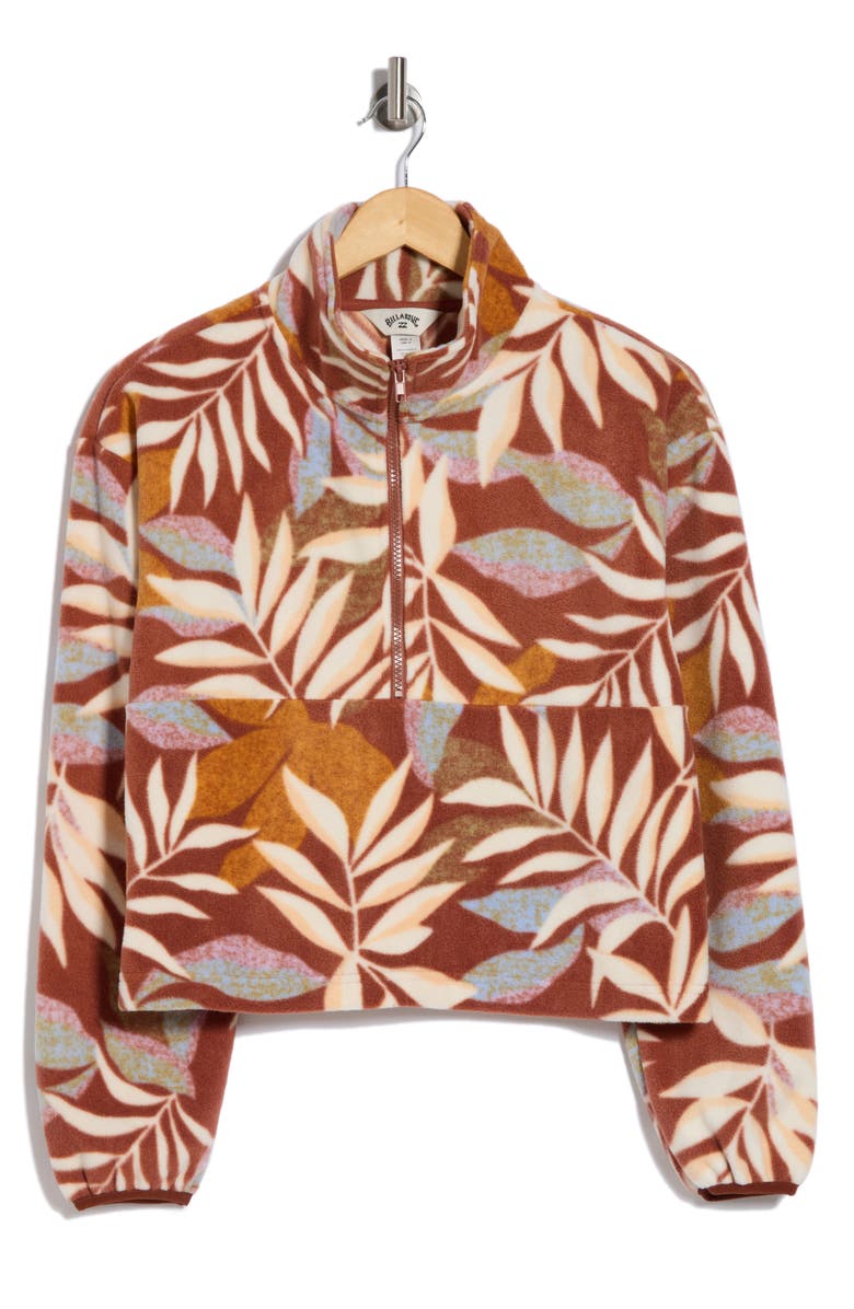 Billabong Casual Fling Half Zip Polar Fleece Jacket | Nordstromrack