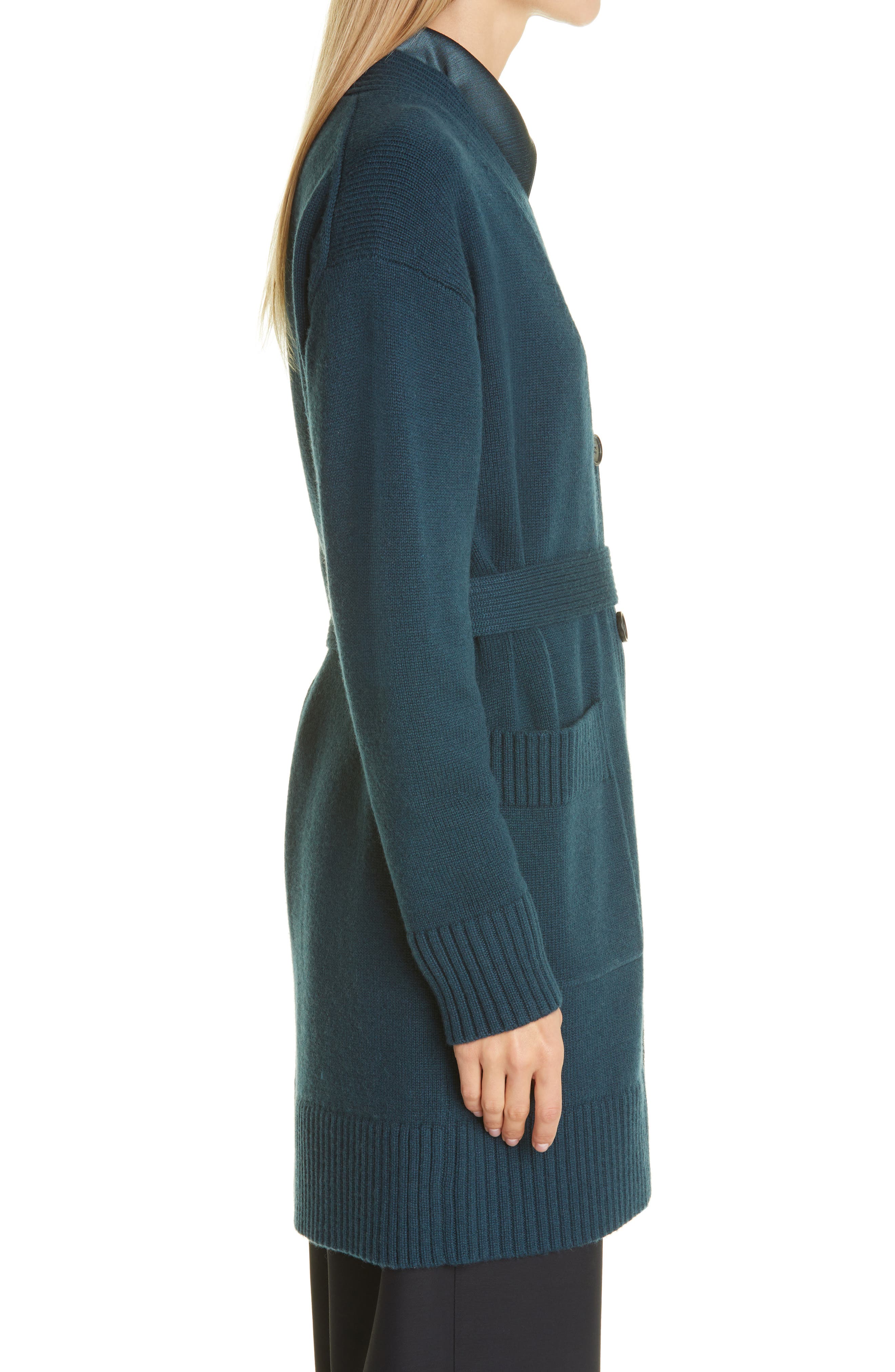 CO Wool & Cashmere Tie Waist Cardigan | Nordstrom