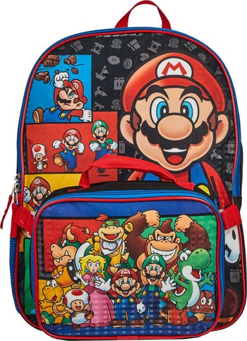 BIOWORLD Mario Backpack with Lunchbox | Nordstromrack
