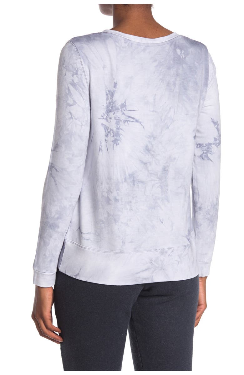 Workshop Long Sleeve French Terry Tie Dye Top | Nordstromrack