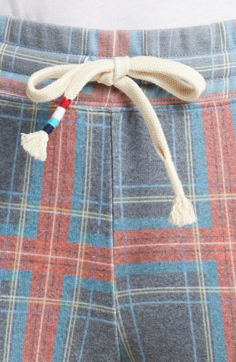 Sol Angeles Plaid Hacci Joggers | Nordstrom