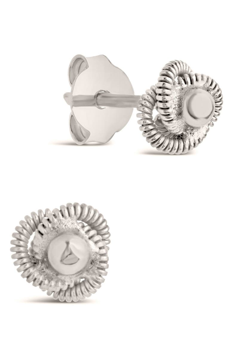 Sterling Forever Braided Knot Stud Earrings | Nordstromrack