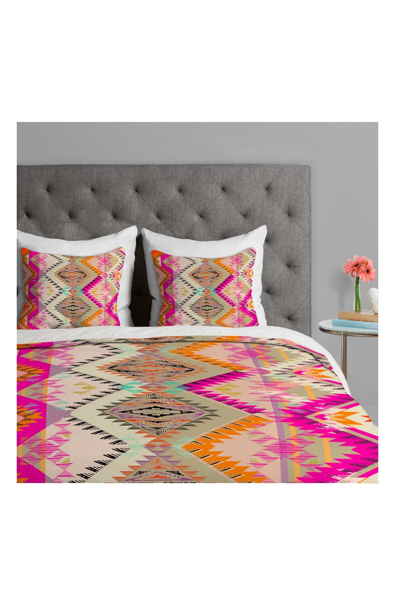 Deny Designs Pattern State Marker Sun Duvet Cover & Sham Set | Nordstrom