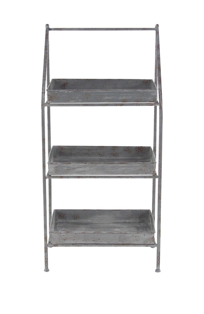 SONOMA SAGE HOME Small, Rectangular Distressed Silver Outdoor Metal ...