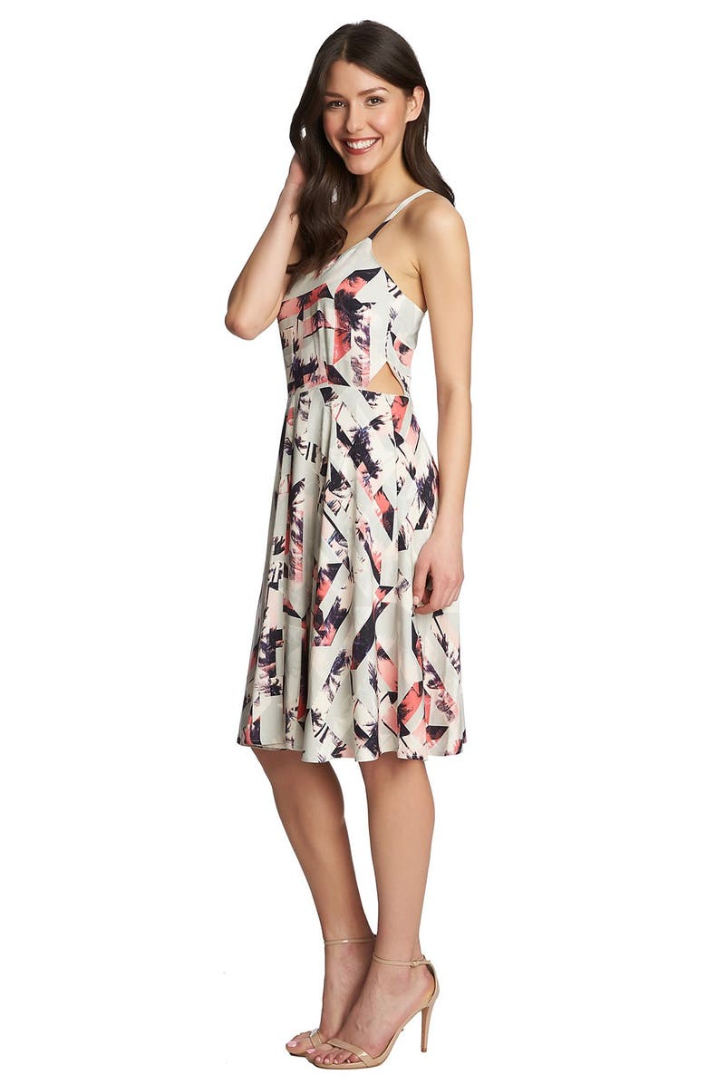 1.STATE 'Miami Spectrum' Cross Back Print Dress | Nordstrom