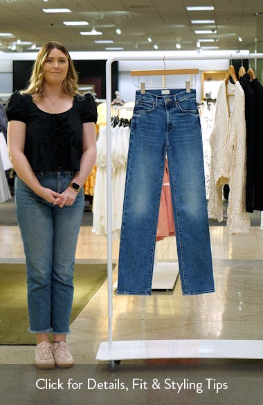 MOTHER The Kick It Relaxed Straight Leg Jeans | Nordstrom