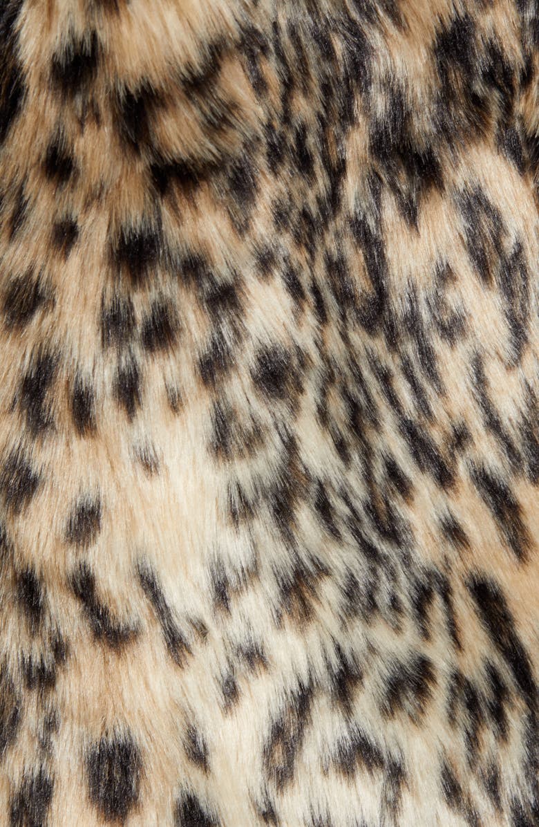 Chelsea28 Faux Leopard Fur Jacket | Nordstrom