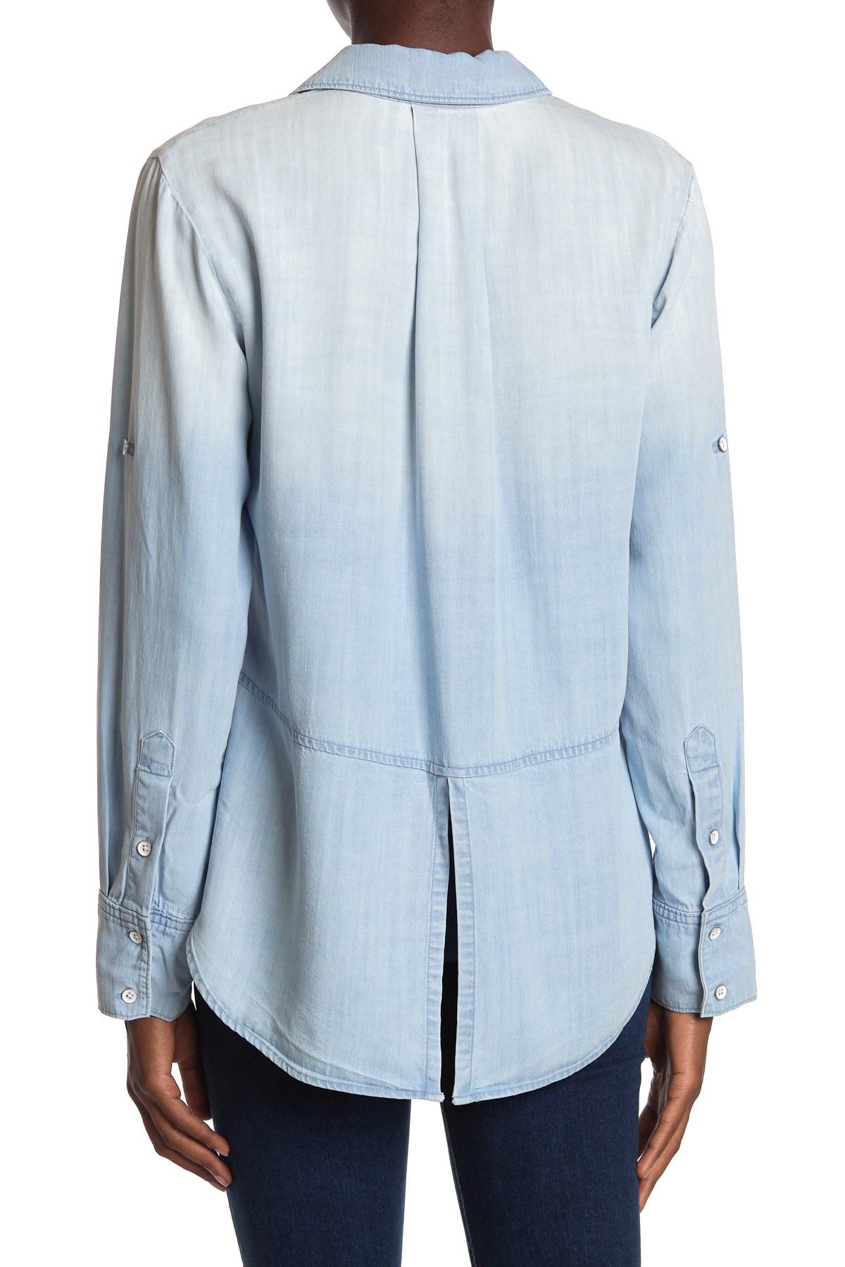 Cloth & Stone Split Back Button Down Blouse | Nordstromrack