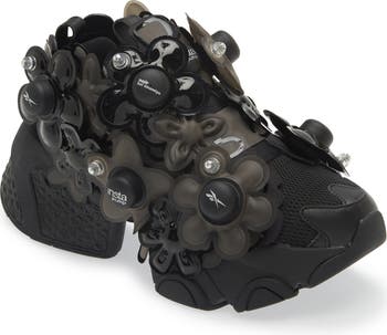 Noir Kei Ninomiya x Reebok Instapump Platform Sneaker (Women Noir Kei Ninomiya x Reebok Instapump Platform Sneaker (Women